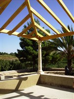 Windbreakers and pergolas - Ideas in Wood - Timber dealer, Windows ...
